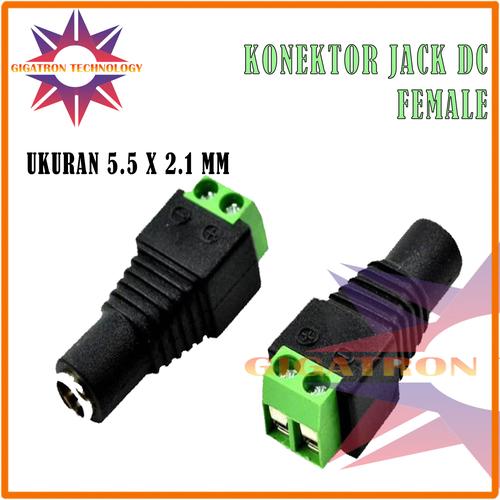 Jual JACK DC FEMALE 5.5X2.1MM / JACK DC CEWEK / JACK DC BETINA - Kota ...