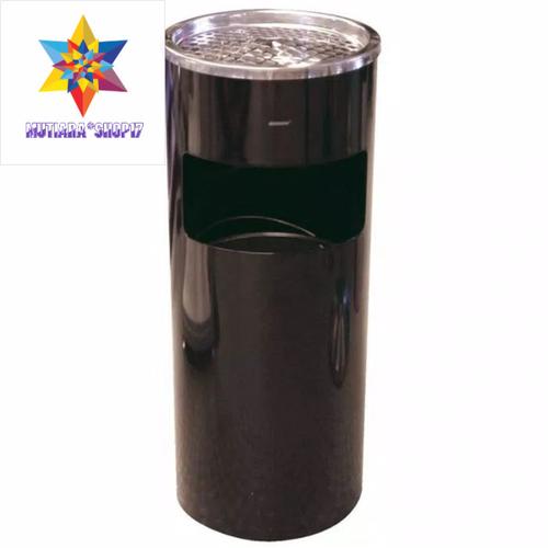 Jual KRISBOW DUST BIN ROUND ASHTRAY BLACK 25X61.5CM KW1800459 - Kota ...