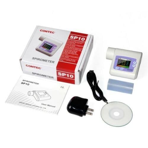 Jual New Contec SP10 Digital Spirometer Lung Breathing Diagnostic ...