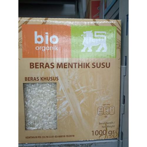 Jual Bionic Farm Beras Menthik Susu Organik - 1kg - Beras Organik ...