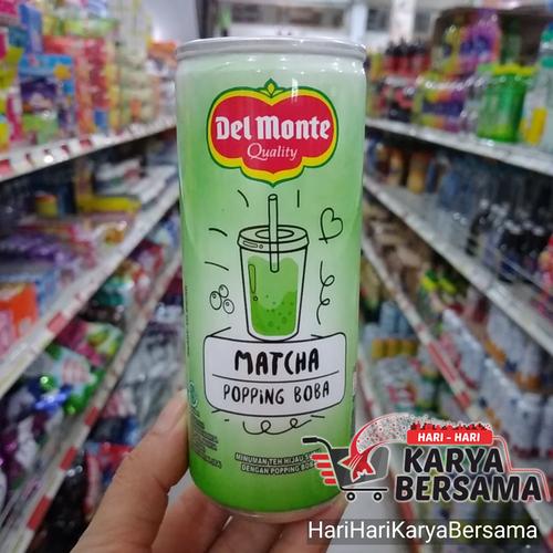 Jual MINUMAN DEL MONTE MATCHA POPPING BOBA BOTOL 240ML - Kota Medan ...