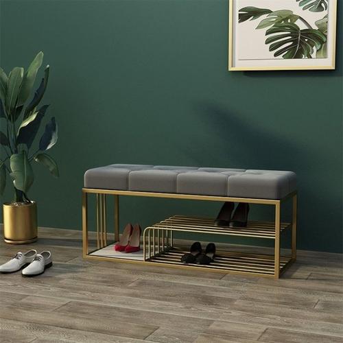 Jual bench sofa minimalis stool . Bench sofa santai rak sepatu rangka ...