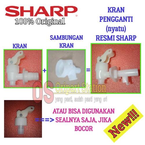 Jual KRAN DISPENSER SHARP - ORIGINAL UNTUK GALON BAWAH - Jakarta Timur ...