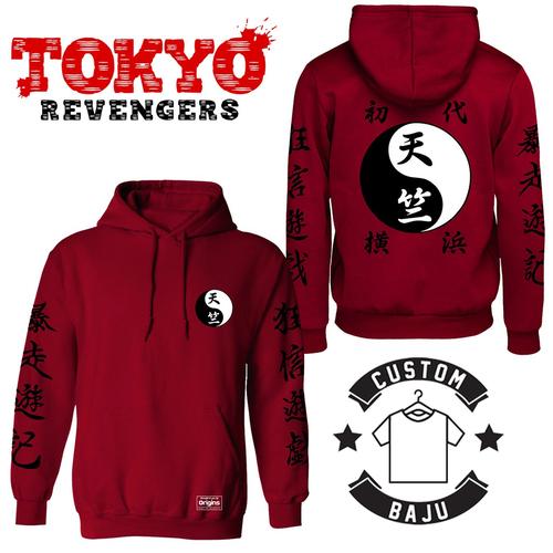 Jual Sweater Hoodie Tenjiku Uniform Anime Tokyo Revengers 678 - XL ...