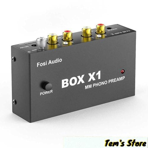 Jual Fosi Audio Preamplifier HiFi Phono Turntable Preamp - BOX X1 ...