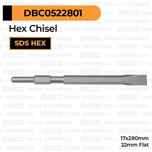 Jual Mata Bobok Beton Tembok SDS Hex 17mm INGCO DBC0512801 DBC0522801 - Flat - Kota Bandung ...