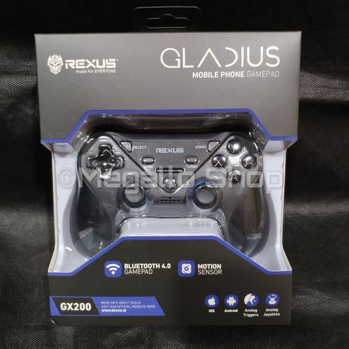 Jual Rexus Gladius GX200 Wireless Controller Garansi Resmi - Hitam ...