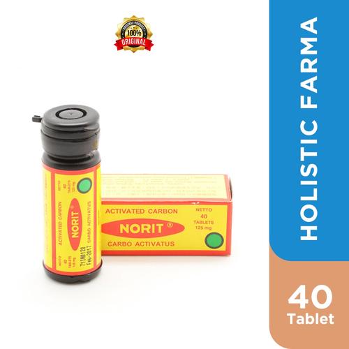 Jual Norit Carbon Aktif Nabati 125 mg - Menyerap Racun pada Penderita ...
