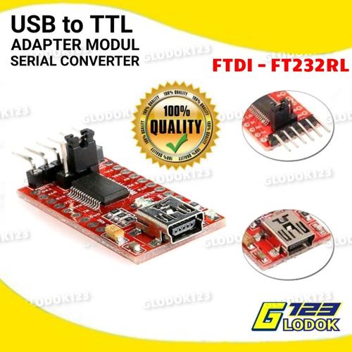 Jual FTDI FT232RL FT232 USB To TTL Serial Converter Adapter Module ...