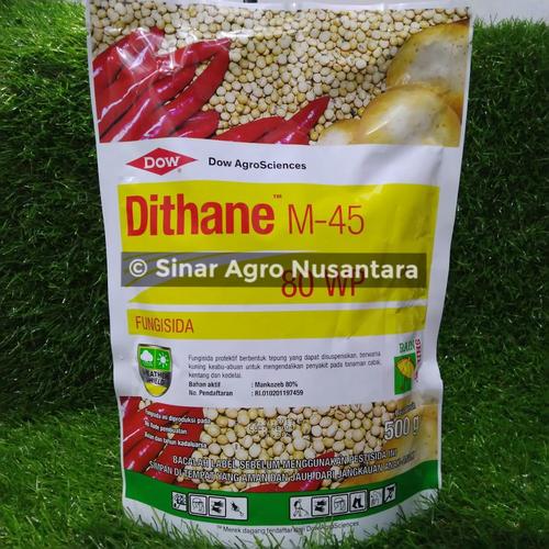 Jual Dithane M-45 80WP 500Gr Fungisida Pengendali Hama Jamur Pada Daun - Kab. Bojonegoro - Sinar ...