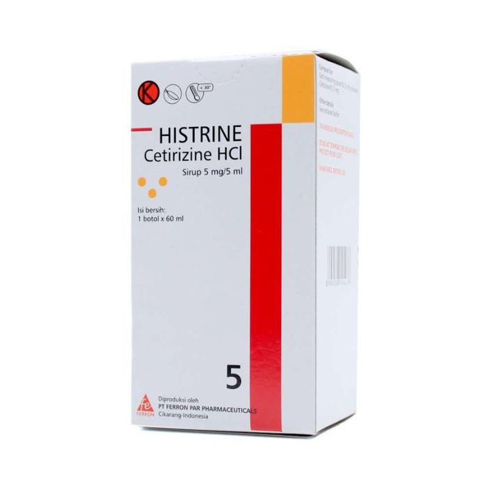 Manfaat Histrine Sirup , Kandungan & Aturan Pakai | Tokopedia