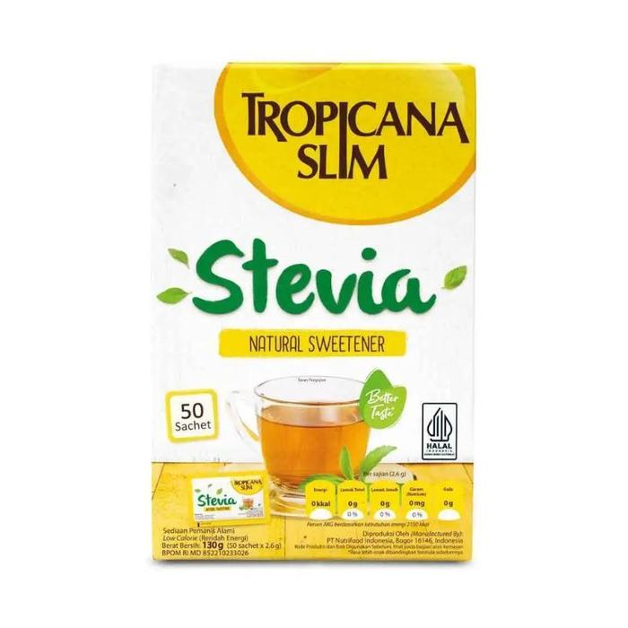 Varian Tropicana Slim Stevia & Komposisi | tokopedia