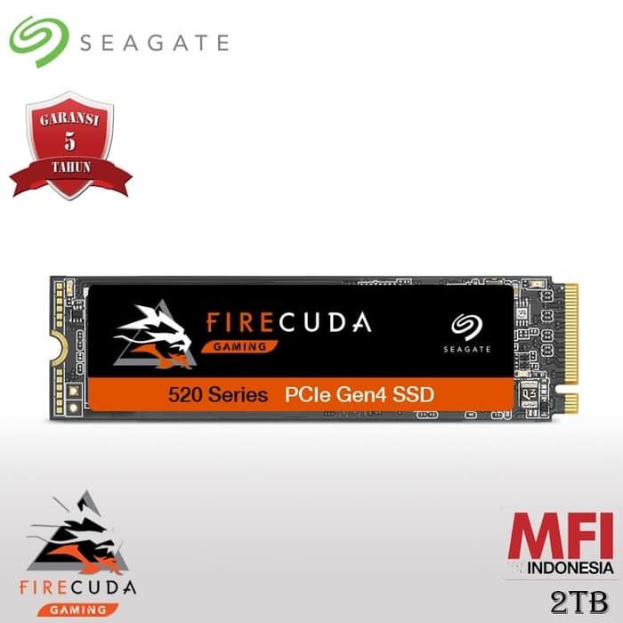 Promo SSD Seagate Firecuda 520 M.2 Pcie Nvme 2280 2TB - 3D Nand M2 2 TB ...