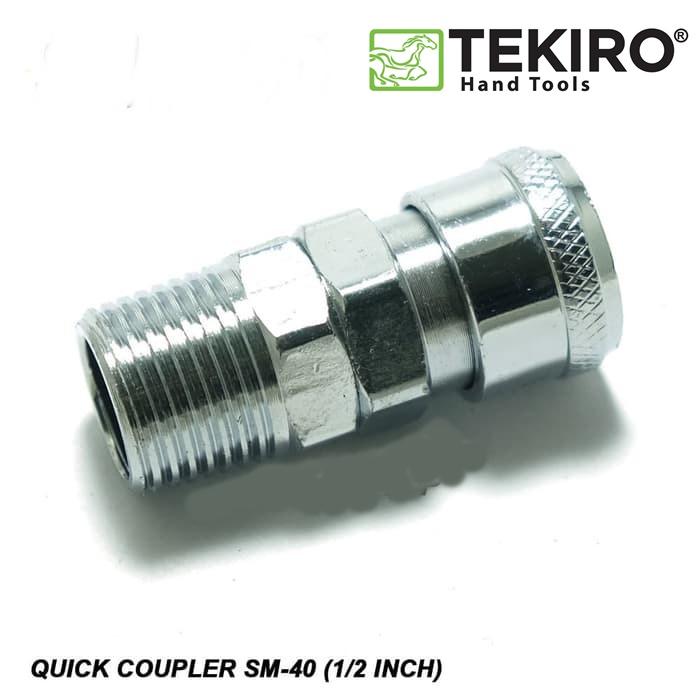 Jual Tekiro Quick Coupler Two Touch 40 SM / Fitting / Sambungan Angin - Kota Pekanbaru - Harapan ...