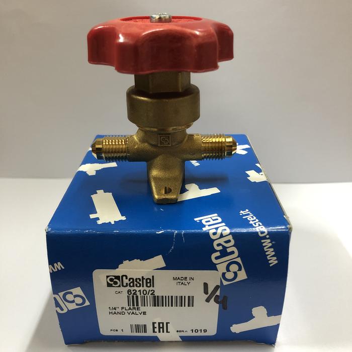 Jual Hand Valve Castel 1/4" Tipe 6210/2 Ori Italy - Jakarta Barat ...