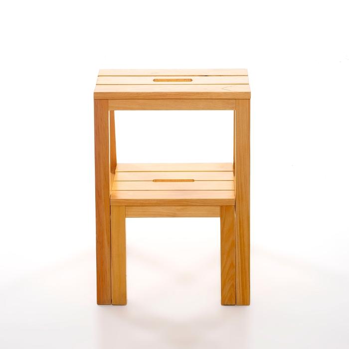 Jual Magic Stepping Stool / Sliding Step Stool / Wooden Step Stool ...