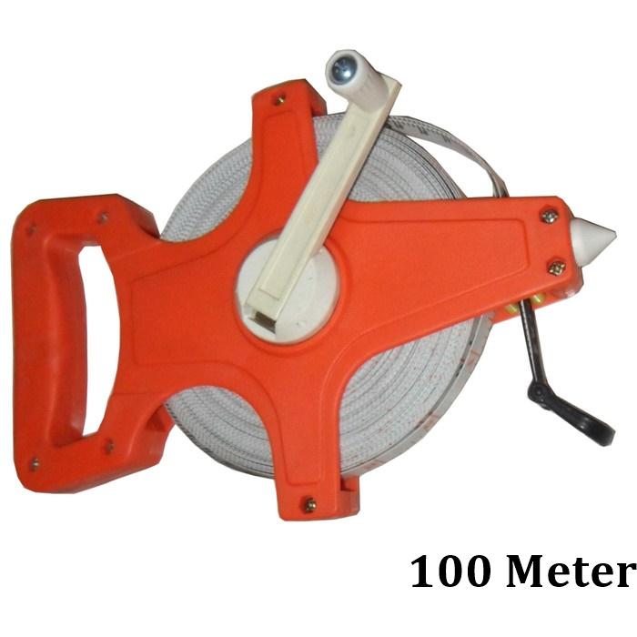 Jual Meteran Tancap 100 meter / Meteran Fiber 100 meter/ Meteran Tanah ...