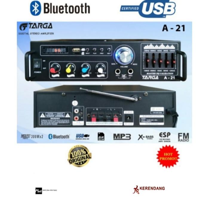 Jual Ampli Power Targa A21 Amplifer Targa A21 Original Amplifer ...
