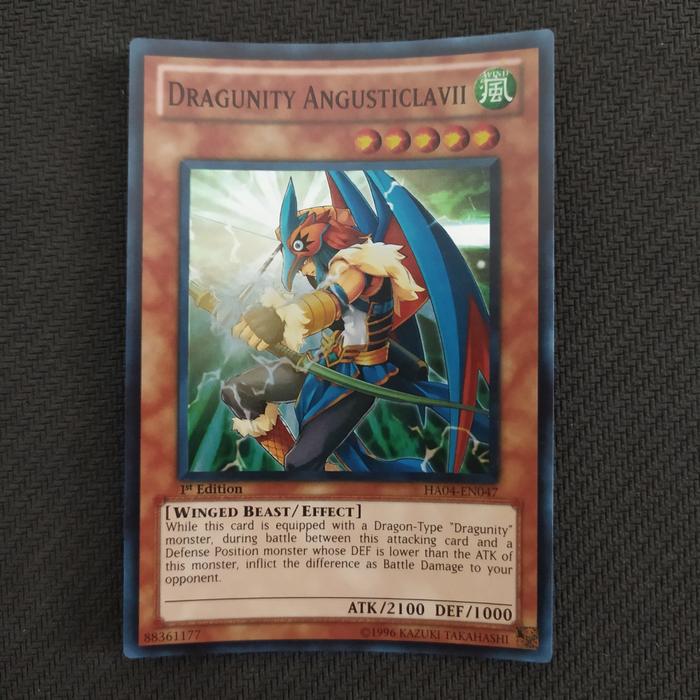 Jual Dragunity Angusticlavii HA04 1st super rare Kartu Yugioh TCG - Kota Tangerang - RF Hobbies ...
