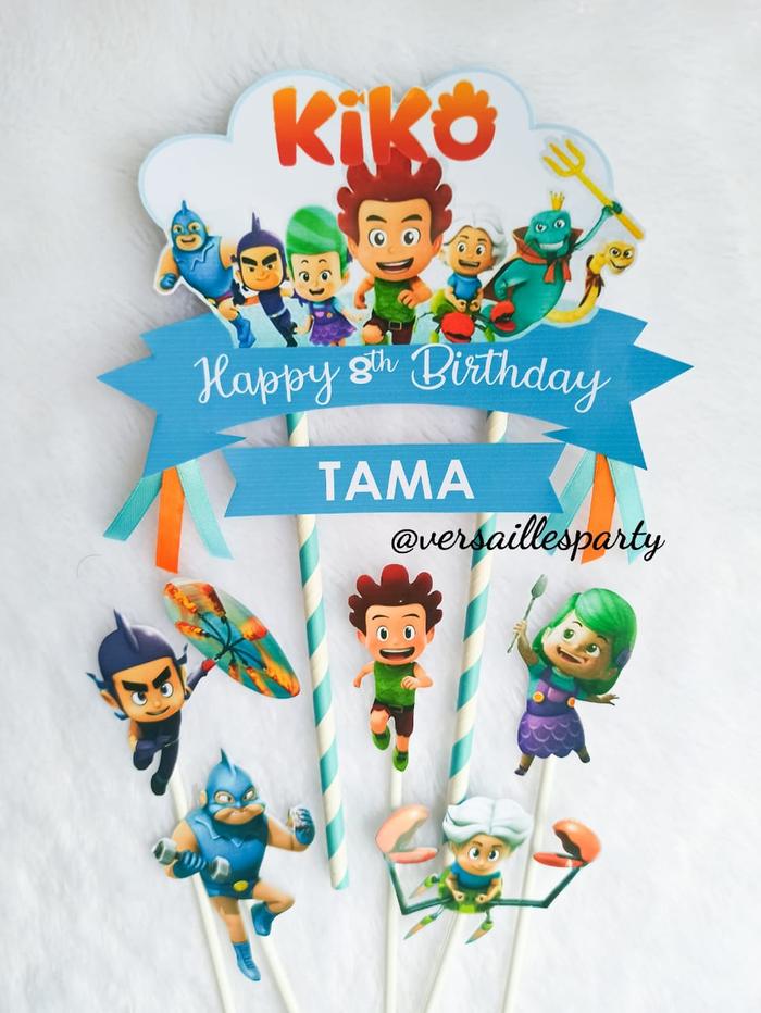 Jual Cake Topper Kiko / Hiasan Kue Kiko / Dekorasi Kue Kiko - Kota ...