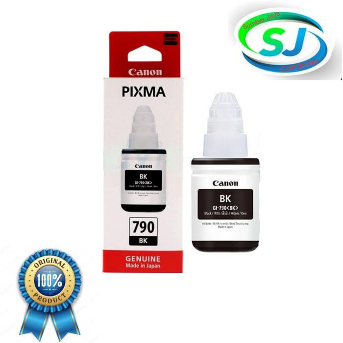 Jual TINTA CANON Gl-790 BLACK g1010 g2010 g3010 g4010 - Hitam - Jakarta ...
