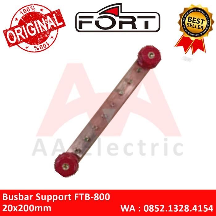 Jual Busbar Support Nol Arde FTB-800 / FTB800 20X200mm Fort - Jakarta ...