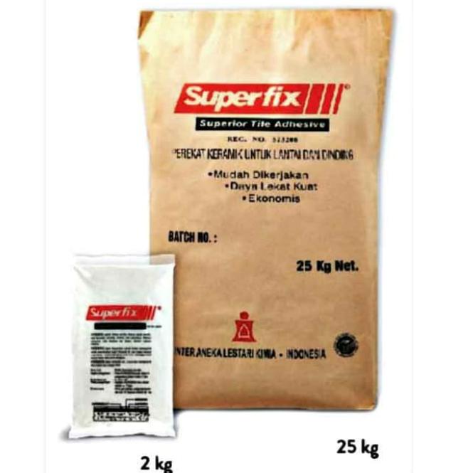 Jual SUPERFIX semen Instan Perekat Keramik dan Granite 25kg - Kota ...