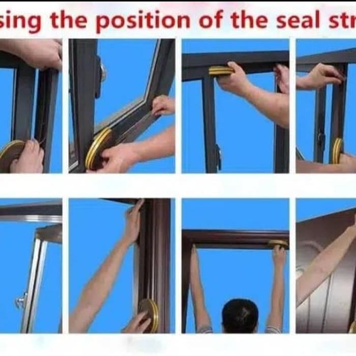 Jual karet pinggir peredam pintu jendela door list seal ganjal kedap ...