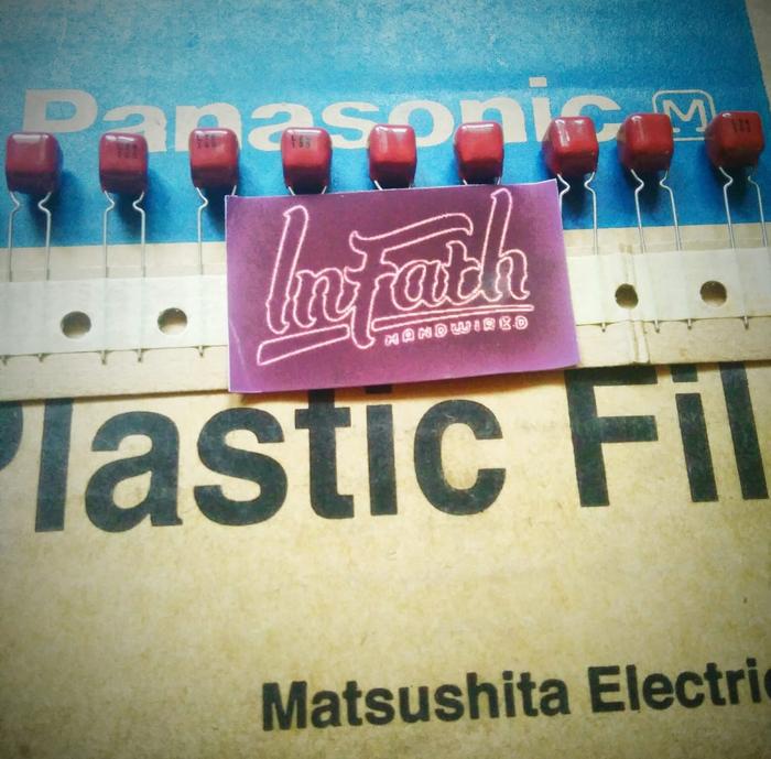 Jual InFath - Original Panasonic 1uf 1 uf 105 50V film kapasitor ...