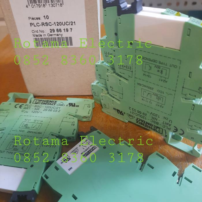 Jual RELAY MODULE PLC-RSC-120UC/21 Input120VAC/110VDC 1CO Original ...