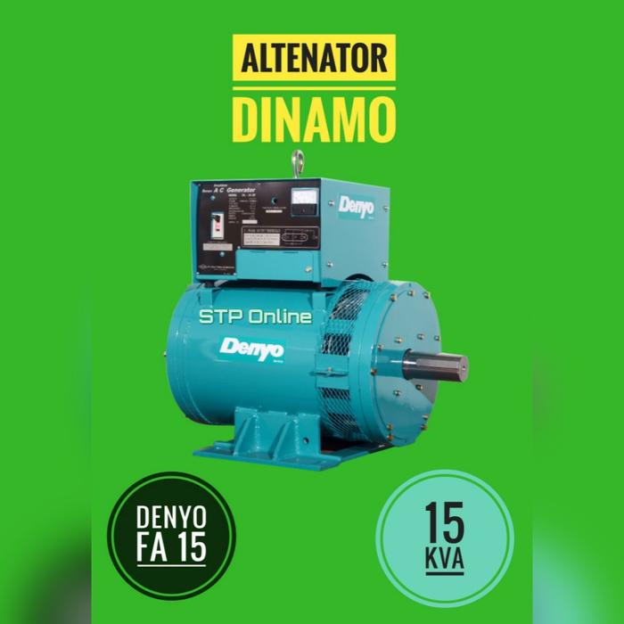 Jual Altenator Dinamo Listrik FA 15 DENYO 15KVA - Kota Tangerang ...