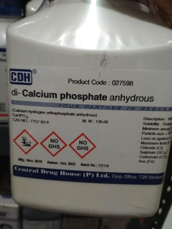 Jual DI-CALCIUM PHOSPHATE / KALSIUM HIDROGEN FOSFAT - Kota Tangerang ...
