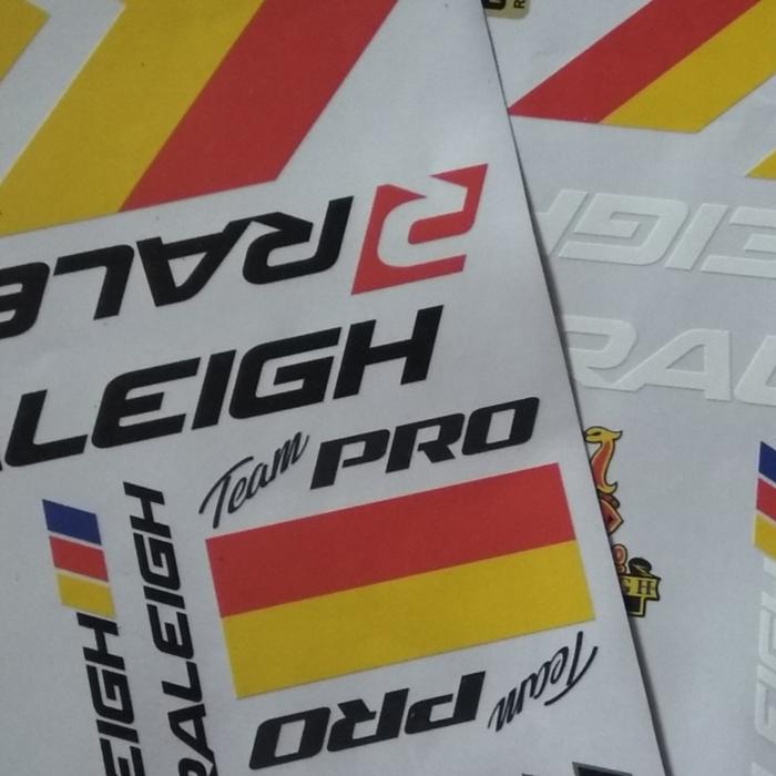Jual Sticker decal sepeda road bike balap jadul vintage raleigh - Kab ...