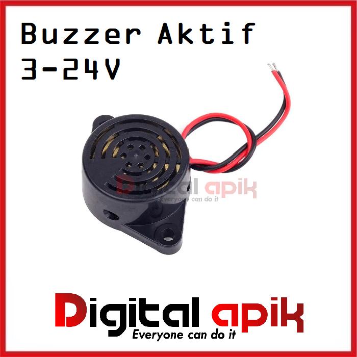 Jual Buzzer SFM-27 Aktif 3-24V 12V Piezo Beep Alarm Continous Hitam Sound - Kab. Semarang ...