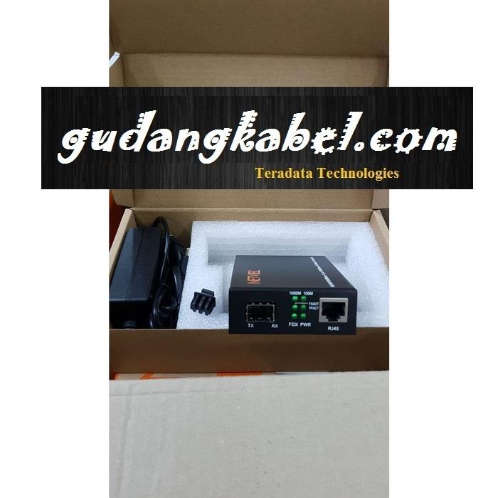 Jual NETVIEL MEDIA CONVERTER 1Gbps NVL-MC-SFP1G with SFP Module Slot LC ...
