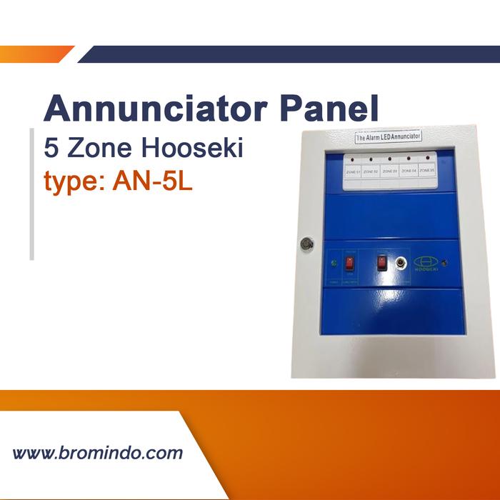 Jual Hooseki Annunciator Panel 5 Zone - Kota Semarang - Bromindo Mekar ...