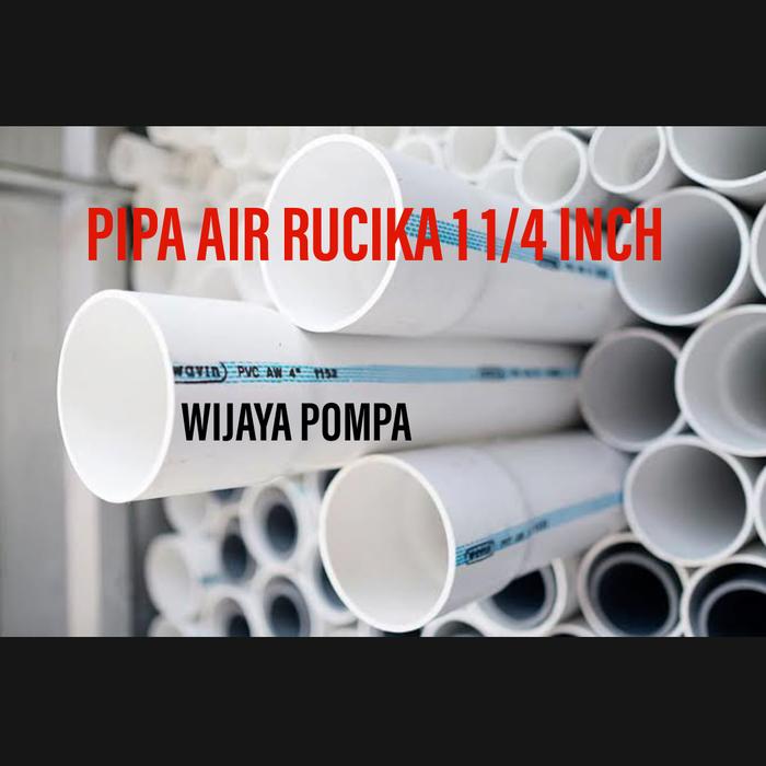 Jual PIPA PRALON PVC WAVIN RUCIKA 1 1/4 INCH (1METER) - Jakarta Barat ...