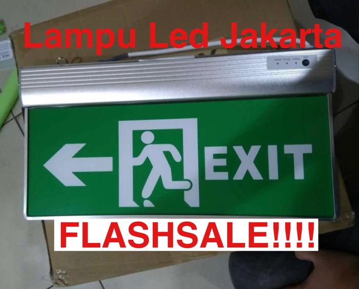 Jual Lampu LED emergency EXIT panah. 2 sisi. Kualitas terbaik - Jakarta ... Jual Lampu LED emergency EXIT panah. 2 sisi. Kualitas terbaik - Jakarta ...
