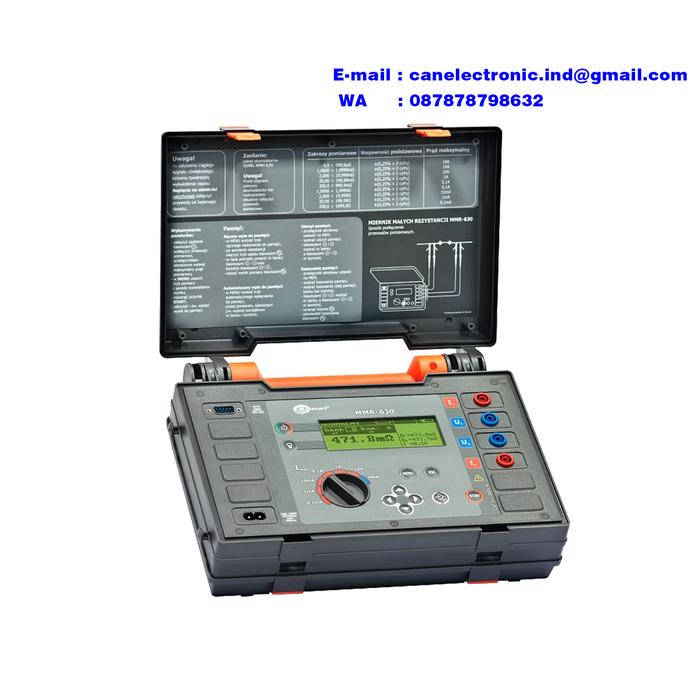Jual Micro Ohm meter merk Sonel made in Poland MMR-630 (50-60Hz ...