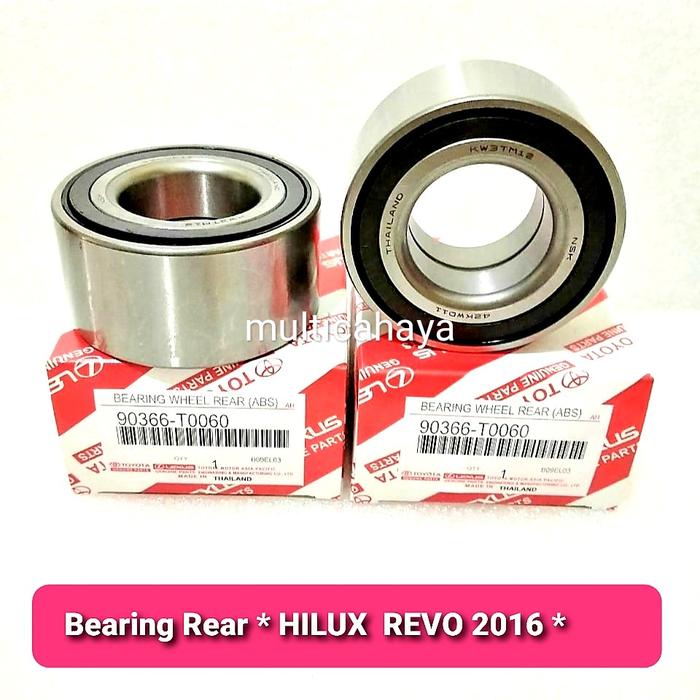 Jual bearing roda belakang/rear (ABS) Toyota Hilux Revo 2016 90366 ...