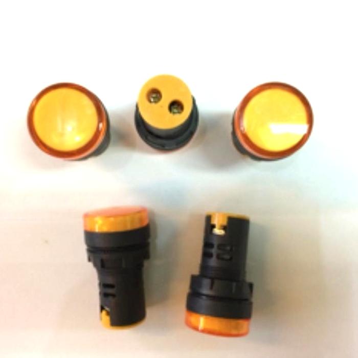 Jual pilot LAMP AD22-22DS 220VAC /24VDC 22mm /lampu panel indikator LED ...