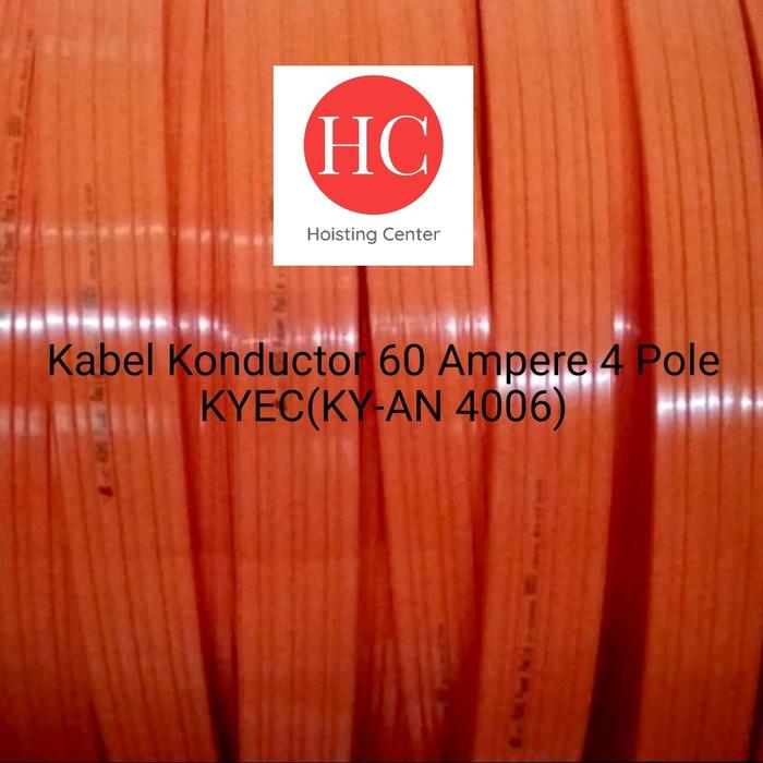 Jual Kabel Konductor KY-AN 4006 KYEC 60 Ampere 4 Pole for Hoist Crane ...