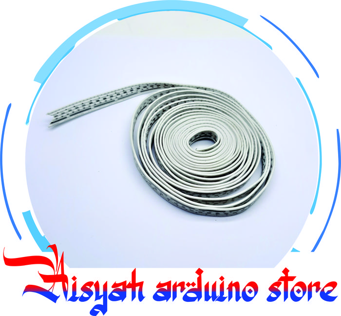 Jual Kabel pita 6 jalur AWG26 Pipih Cable flat 6p pin 26 awg 26awg / 1 ...