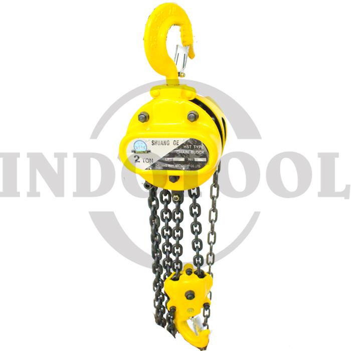 Promo CHAIN BLOCK HS-T 3 TON x 10 MTR / TAKEL KATROL / KEREKAN SHUANG ...