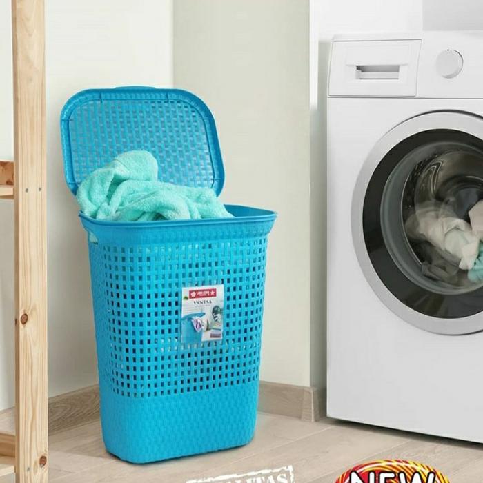 Jual Vanesa Laundry Box M CB-17 Lion Star Keranjang Baju/Pakaian di ...