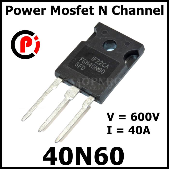 Jual Power Mosfet N Channel 40N60 FQA40N60 FQA 600 Volt 40 Amper - Kota ...