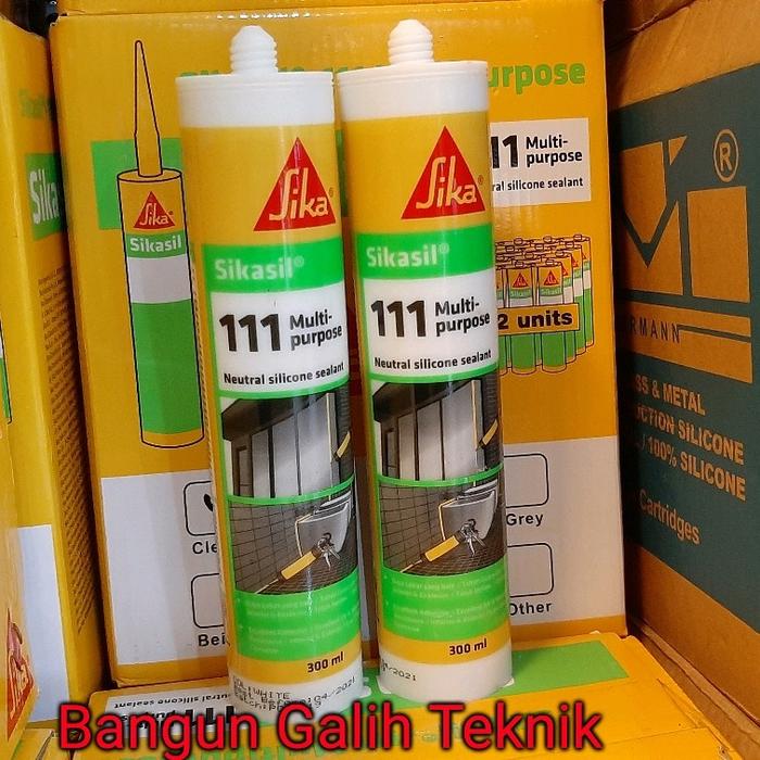 Jual Sikasil 111 MP silicone Sealant Grey - Jakarta Barat - Bangun ...