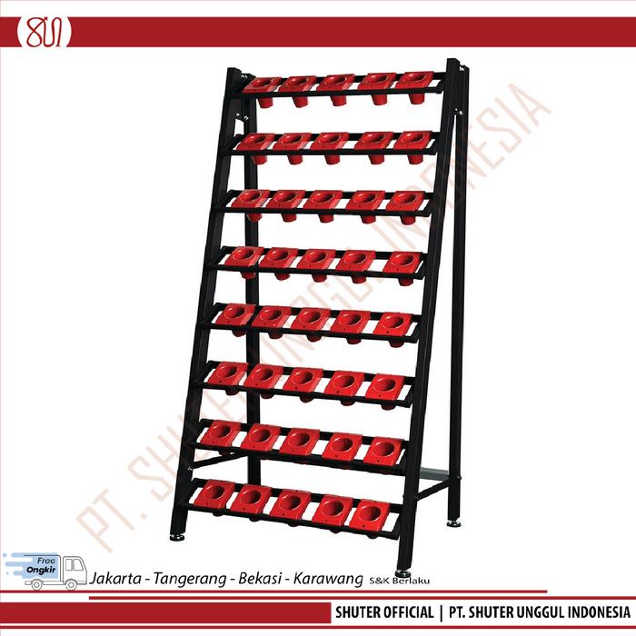 Jual Rak Arbor TW-1F 1 sisi Shuter CNC Tool Rack BT30 BT40 BT50 HSK63 ...
