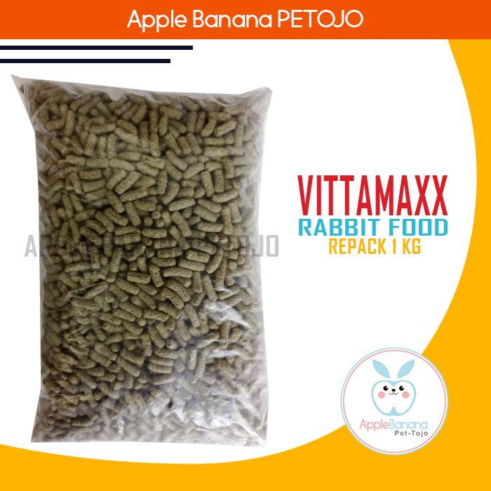 Jual Makanan Kelinci VITTAMAXX Rabbit Food Repack 1kg - Vitamax 1 Kg ...