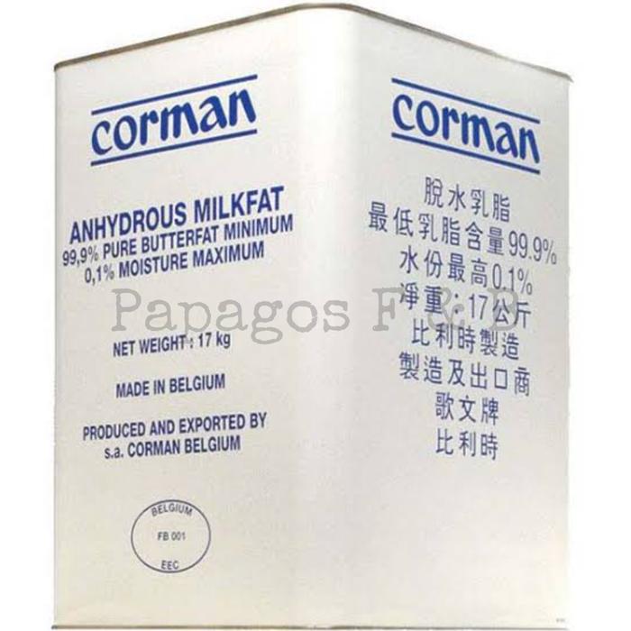 Promo Butter Corman AMF Anhydrous Milk Fat mirip Wijsman Wisman 500 gr ...